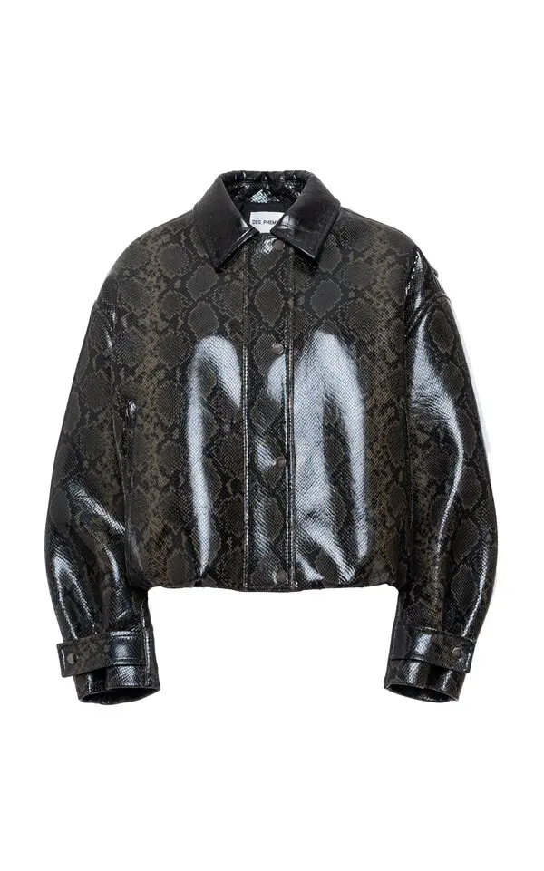 DES_PHEMMES Bomber Jacket - Dark Green