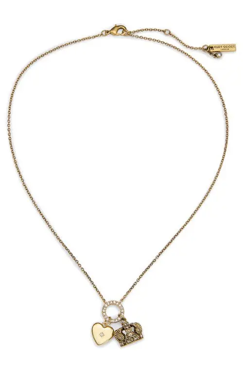 Kurt Geiger Charm Pendant Necklace