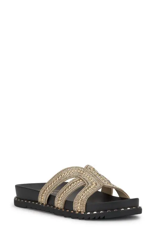 Jessica Simpson Colyve Slide Sandal - Light Gold