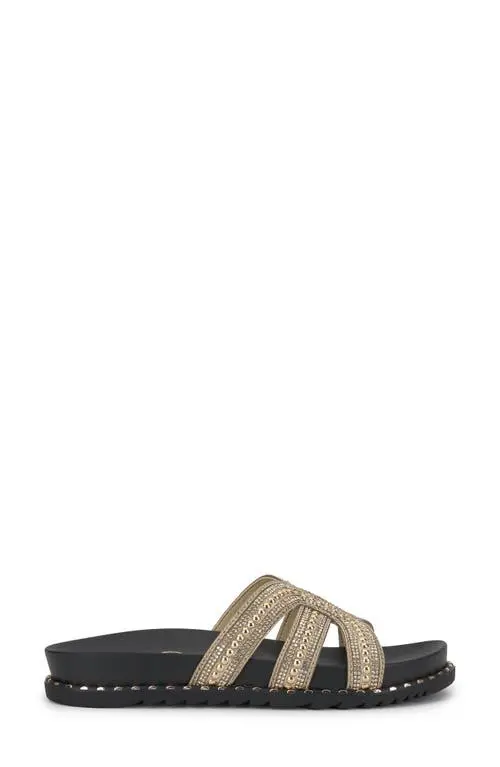 Jessica Simpson Colyve Slide Sandal - Light Gold