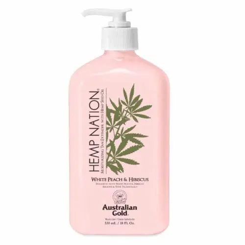 AUSTRALIAN GOLD Hemp Nation White Peach And Hibiscus Tan Extender 18oz - None