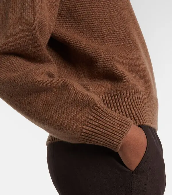 Loro Piana Classic Cashmere Sweater - Brown