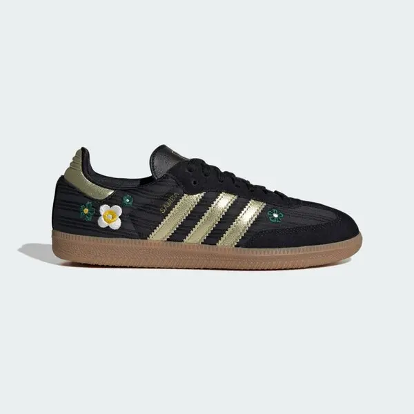 Adidas Samba Og Sneakers - Core Black / Gold Metallic / Gum