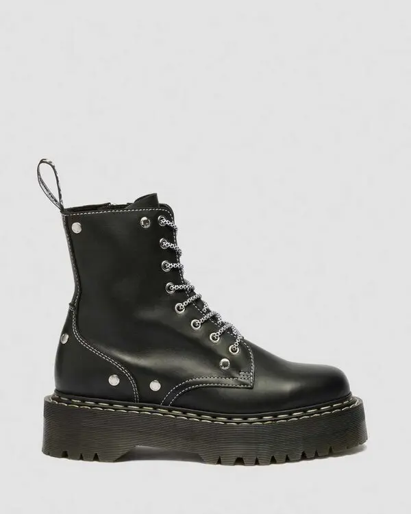 Dr. Martens Jadon Sendal Leather Platform Boots