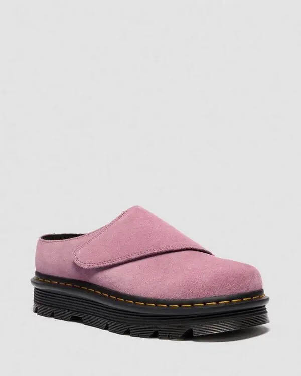 Dr. Martens Zebzag Anywair Suede Platform Mules