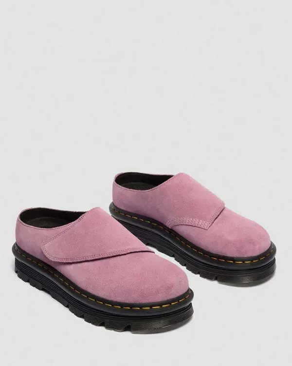 Dr. Martens Zebzag Anywair Suede Platform Mules