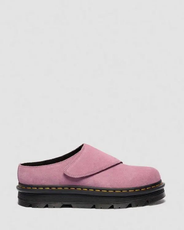 Dr. Martens Zebzag Anywair Suede Platform Mules