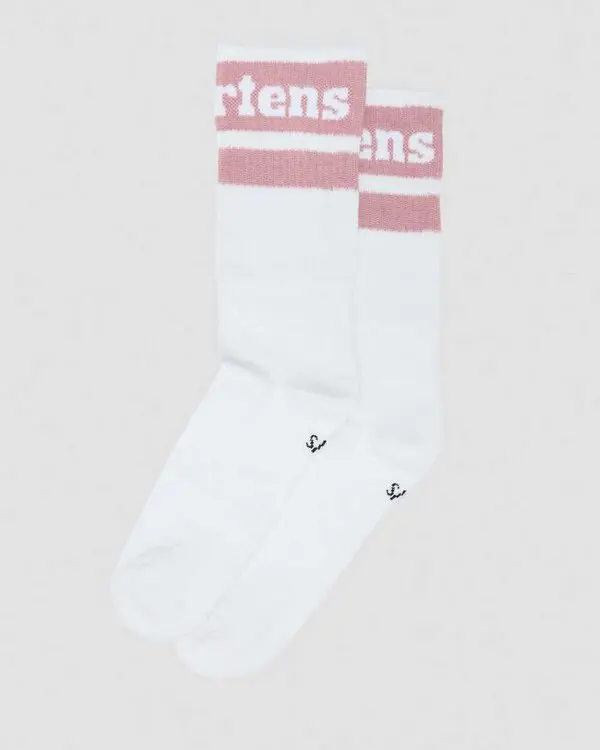 Dr. Martens Athletic Logo Socks - White