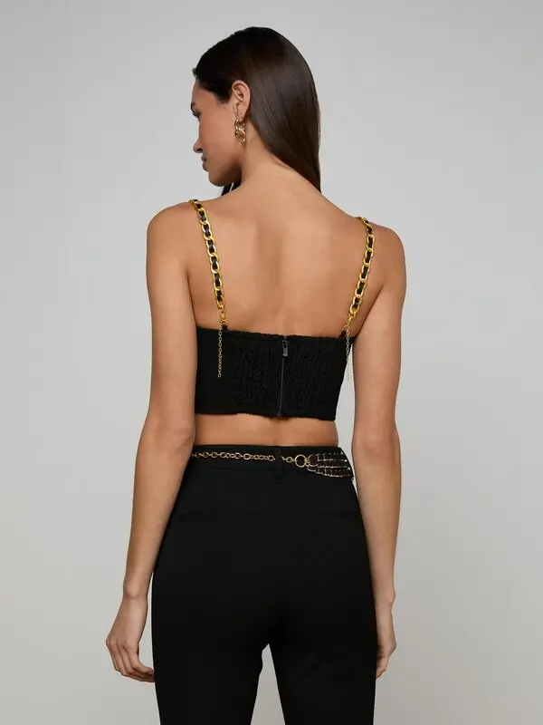 L'Agence Sophia Chain Bralette