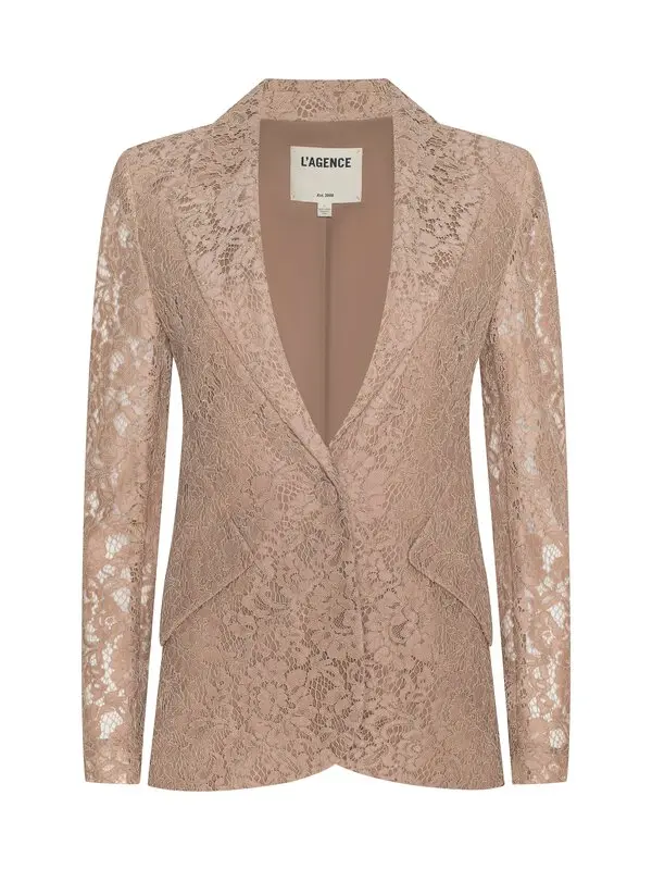 L'Agence Chamberlain Lace Blazer