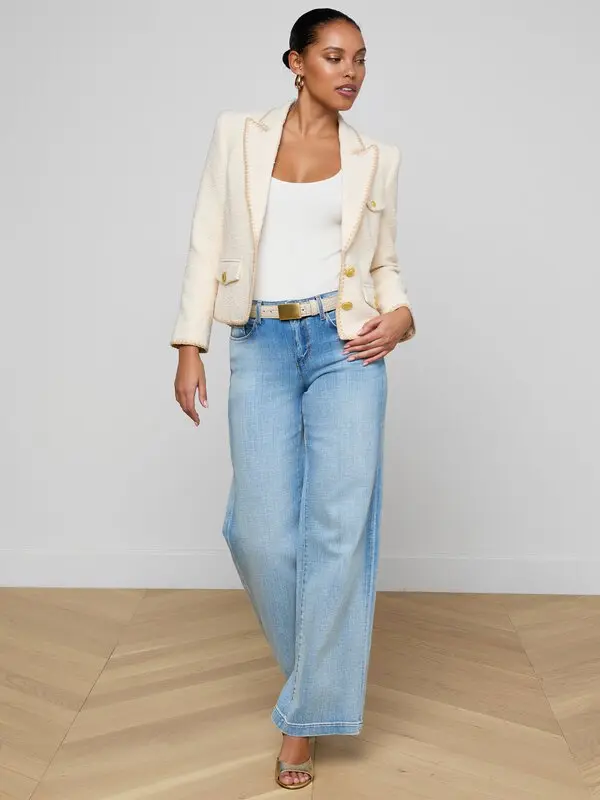 L'Agence Wylla Tweed Blazer