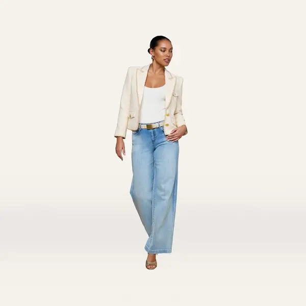 L'Agence Wylla Tweed Blazer