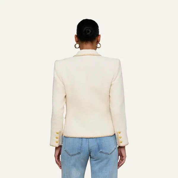 L'Agence Wylla Tweed Blazer