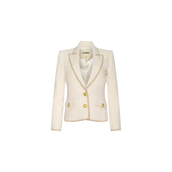 L'Agence Wylla Tweed Blazer
