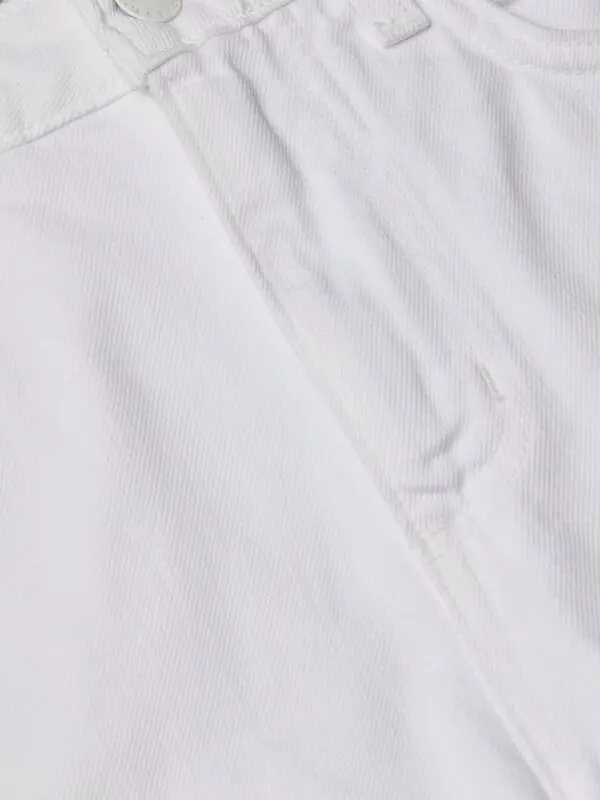 L'Agence Lissania Denim Short - Blanc