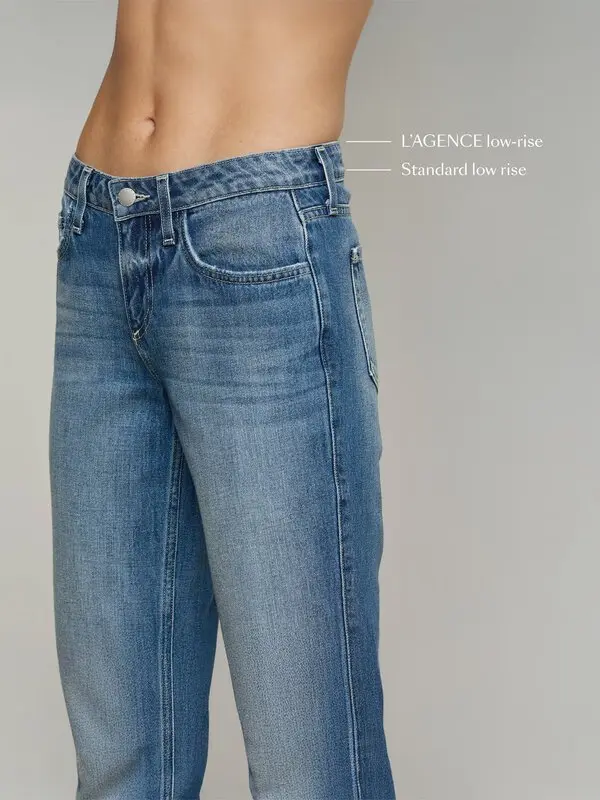L'Agence Teya Low-rise Jean Short