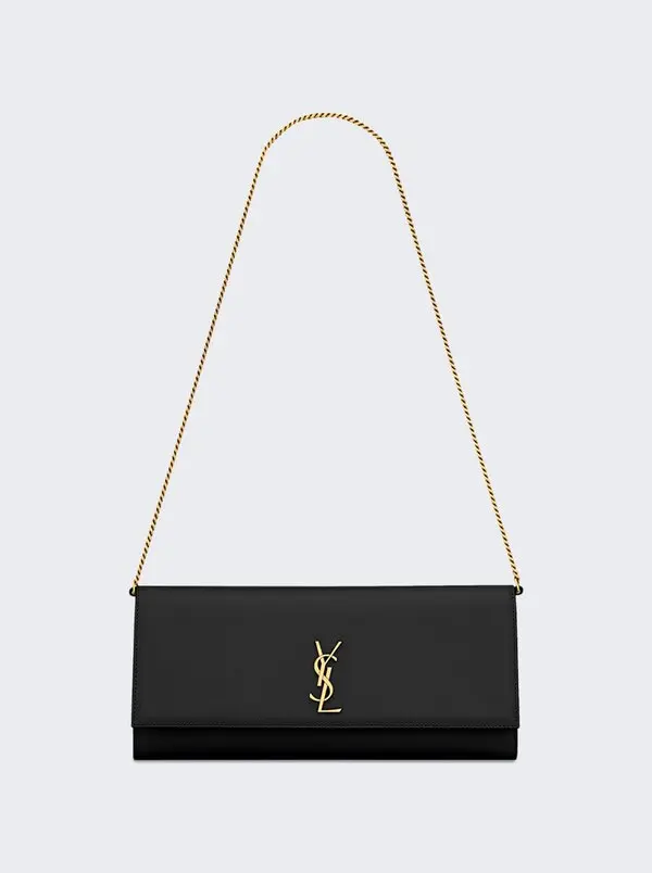 Saint Laurent Kate Clutch - Black