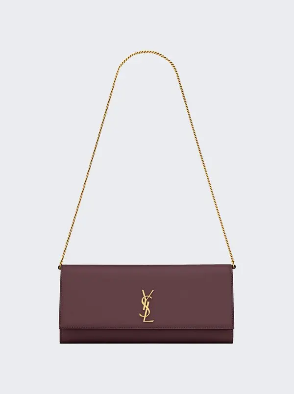 Saint Laurent Kate Clutch - Red