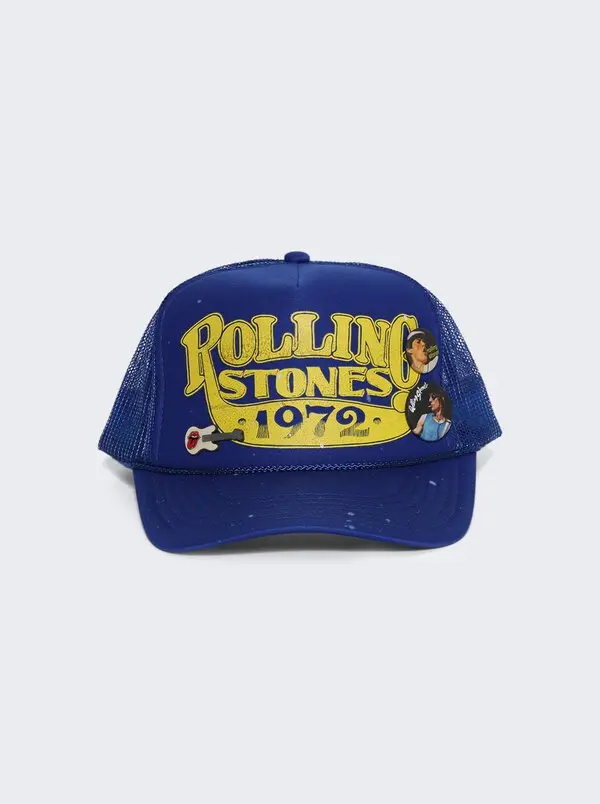 MadeWorn Rolling Stones Trucker Hat - Blue