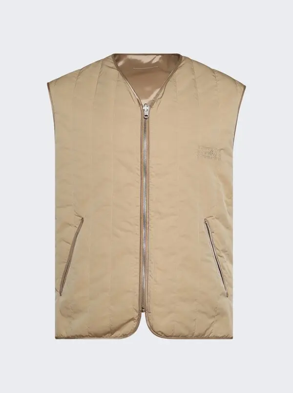 MAISON MARGIELA Quilted Reversible Vest