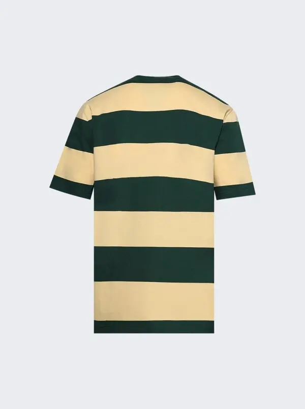 Marni Stripe Tee Ocean And Tobacco - A