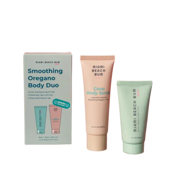 MIAMI BEACH BUM Smoothing Oregano Body Duo - One-color