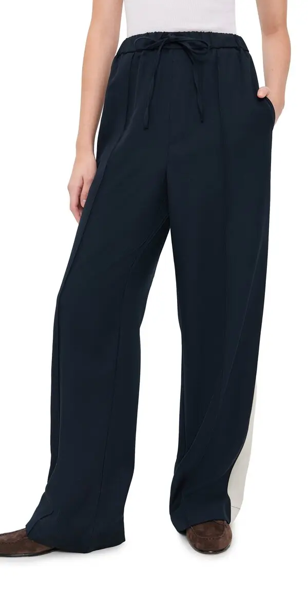 Rag & Bone Siena Wool Side Stripe Pants - Sal