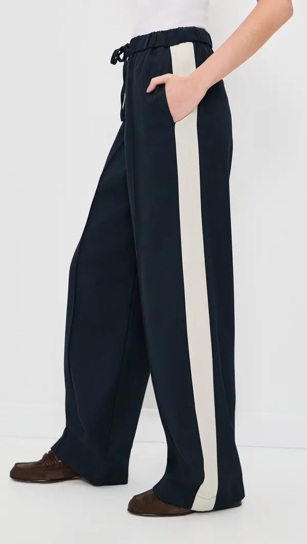 Rag & Bone Siena Wool Side Stripe Pants - Sal