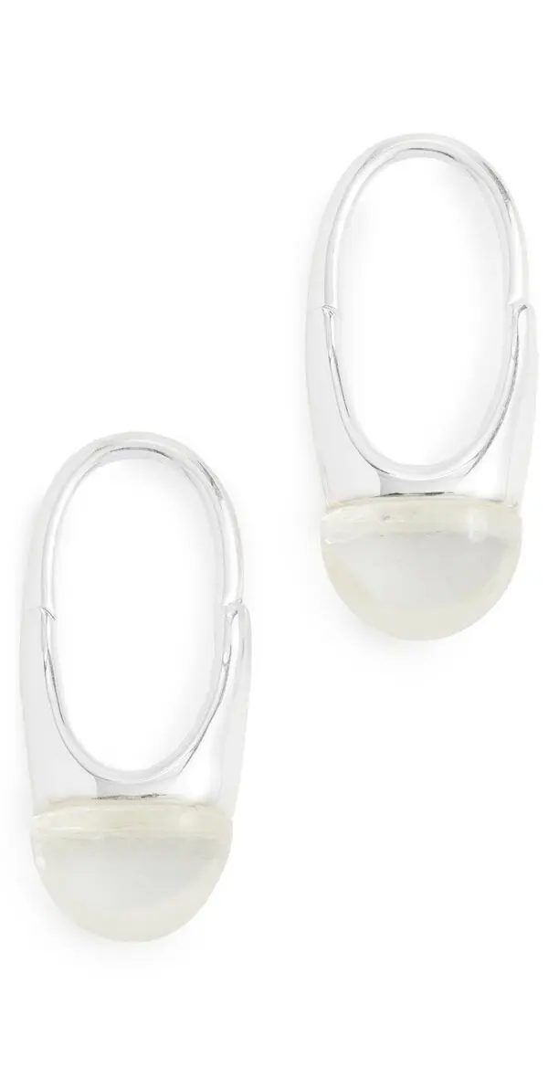 OTIUMBERG Roscida Quartz Earrings - Silver