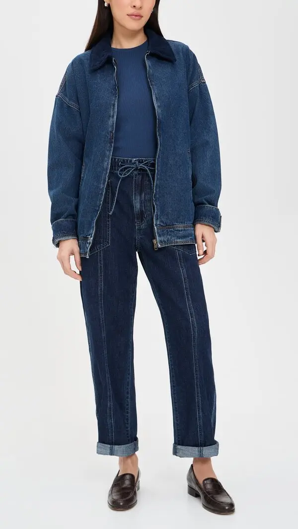 DAZE Villa Drawstring Jeans