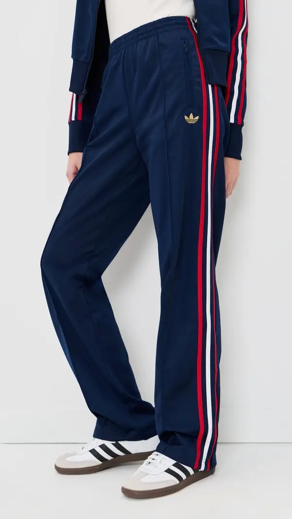 Adidas Firebird Classic Track Pants - Night Indigo/better Scarlet