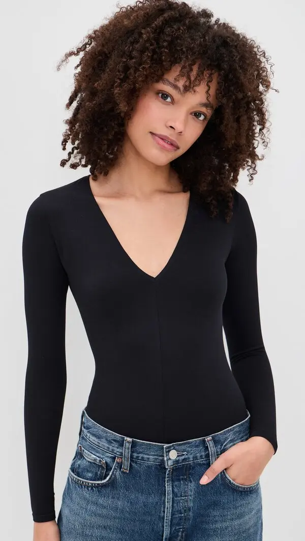 Commando Prima Ballet Deep V Bodysuit