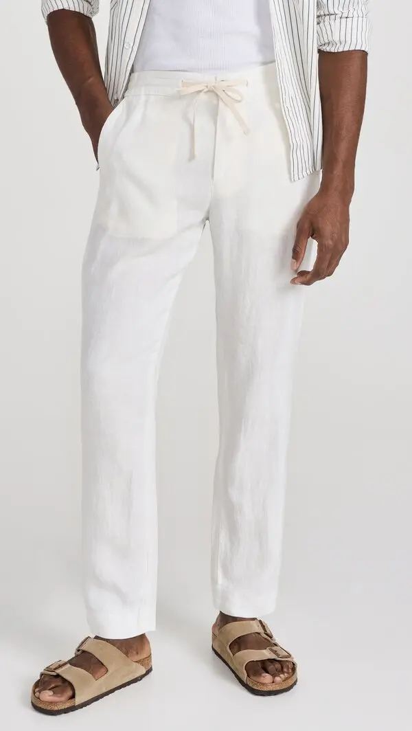 Vince Patch Pocket Drawstring Trousers