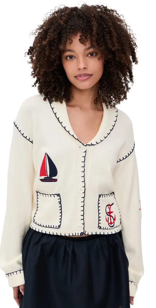 BAILEY ROSE Nautical Cardigan