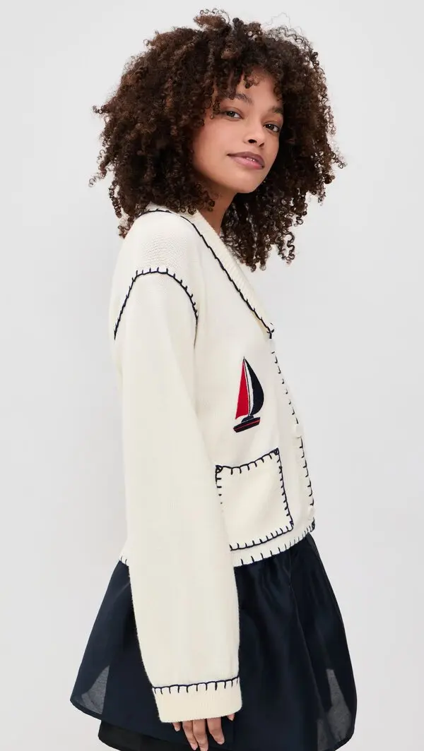 BAILEY ROSE Nautical Cardigan
