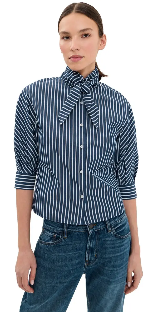 KALLMEYER Lilette 3/4 Sleeve Button-down