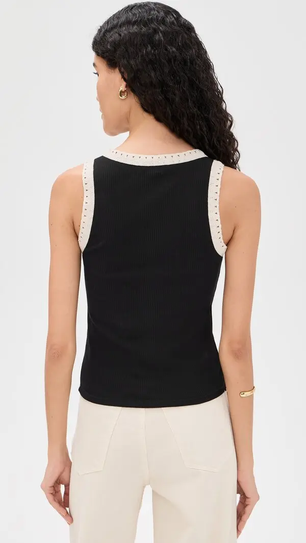 Z Supply Clarke Rib Tank - Black