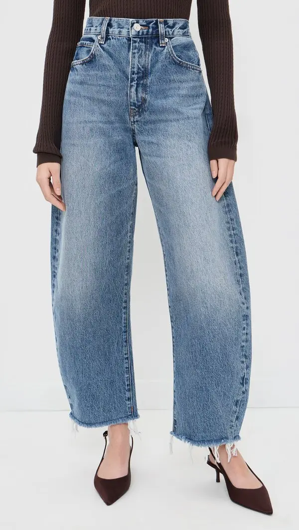FRAME The Bubble Crop Jeans