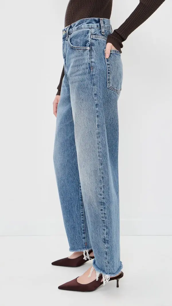 FRAME The Bubble Crop Jeans