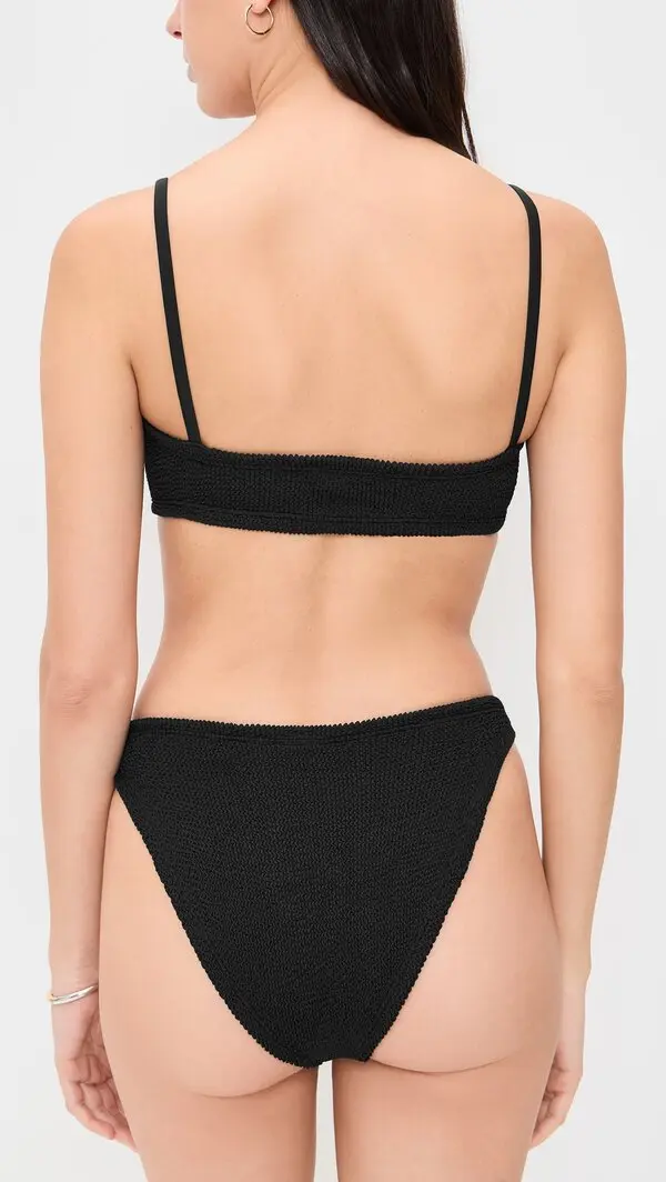Hunza G Alicia Bikini Set - Black