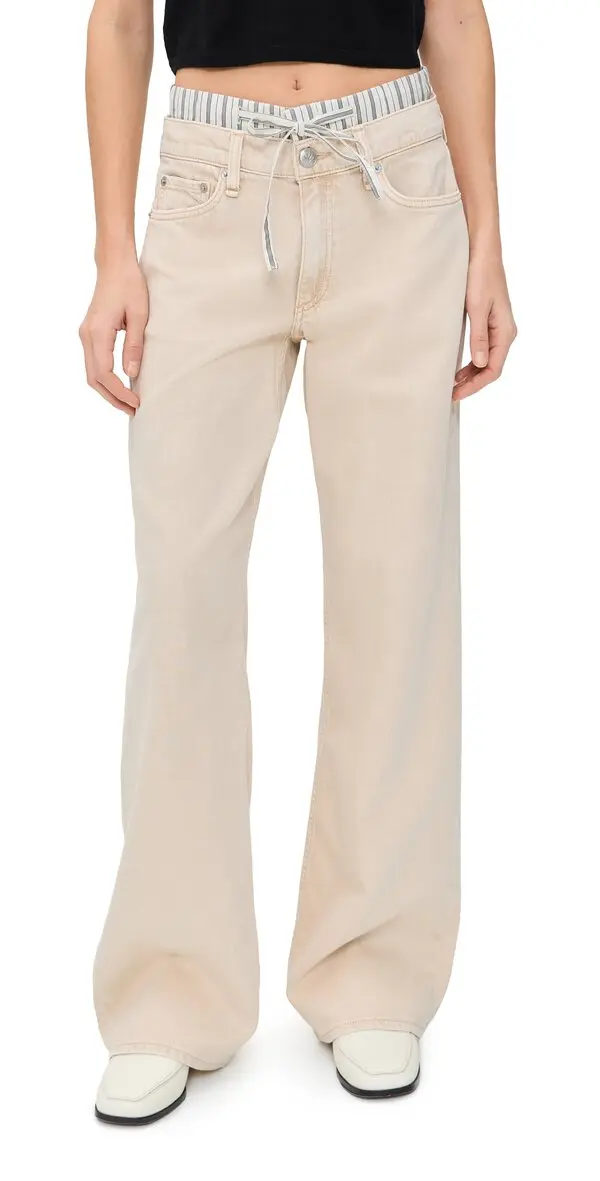 Rag & Bone Saige Full Boxer Pants