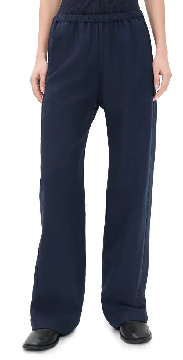 Enza Costa Twill Everywhere Pants - Navy