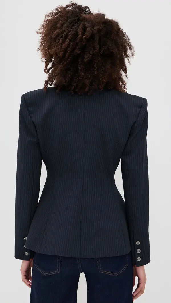 L'Agence Therese Cinched Waist Blazer