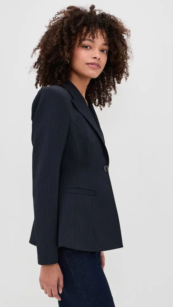 L'Agence Therese Cinched Waist Blazer
