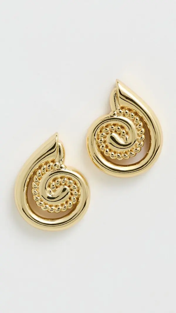 LOGAN TAY Coastal Swirl Earrings