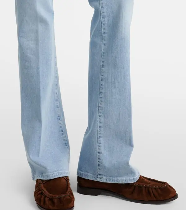 7 For All Mankind Logo Bootcut Jeans - Blue