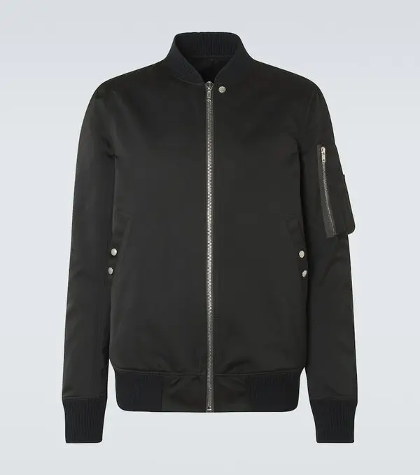 Rick Owens Technical Bomber Jacket - Black