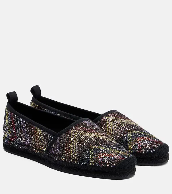 Missoni Elle Sequined Espadrilles
