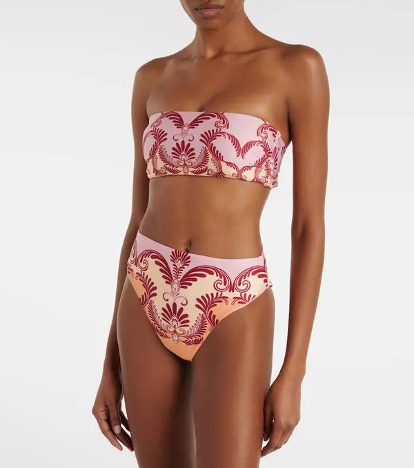 Farm Rio Printed Bikini Top