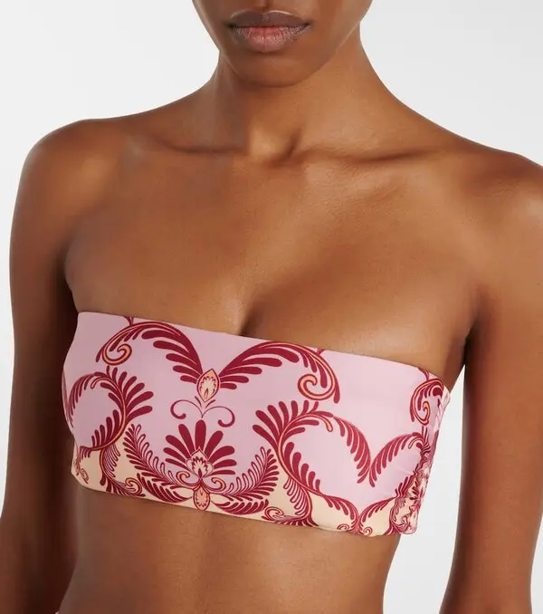 Farm Rio Printed Bikini Top
